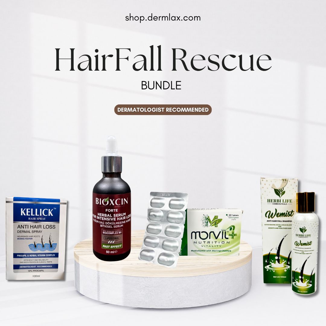 HAIRFALL RESCUE BUNDLE – Dermlax Shop