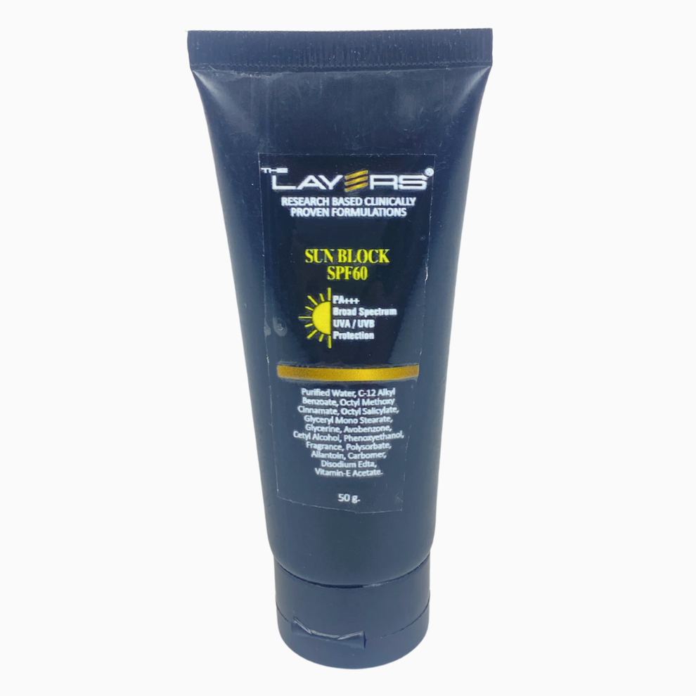 Layers Sunblock Spf 60 – Dermlax Shop